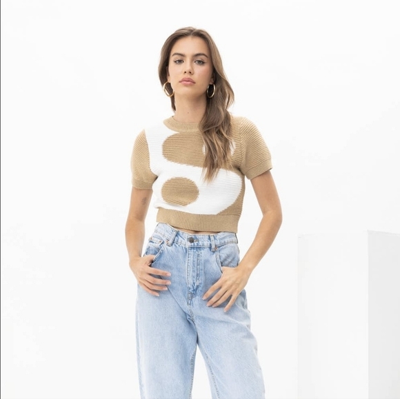 Pretty Garbage | Tops | Yin Yang Crop Top | Poshmark